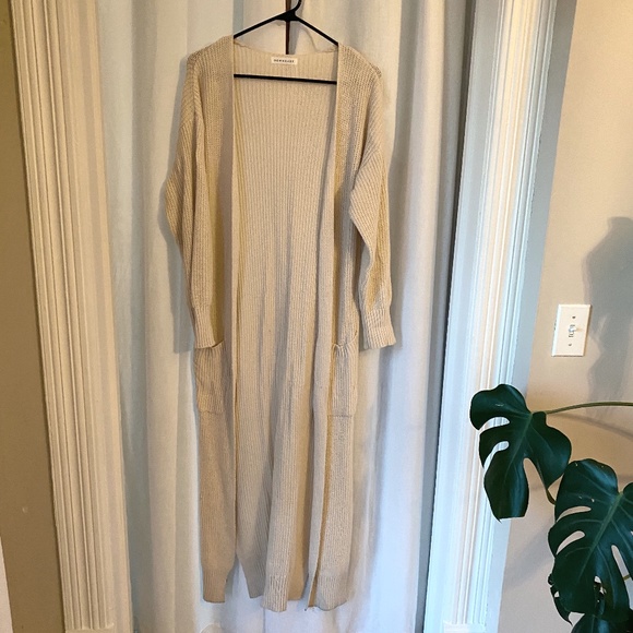 DownEast | Sweaters | Full Length Duster Cardigan Sm | Poshmark